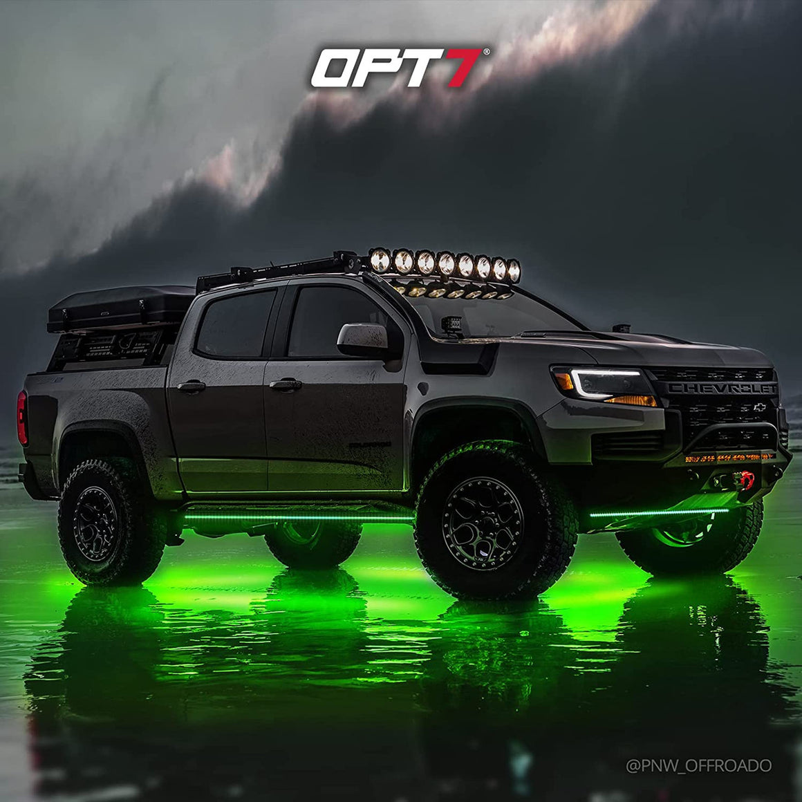 AURA PRO Truck LED Aluminum Underglow Lighting Kit - Bluetooth Enabled ...