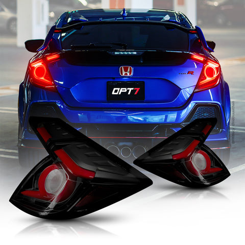 2020 civic tail lights store