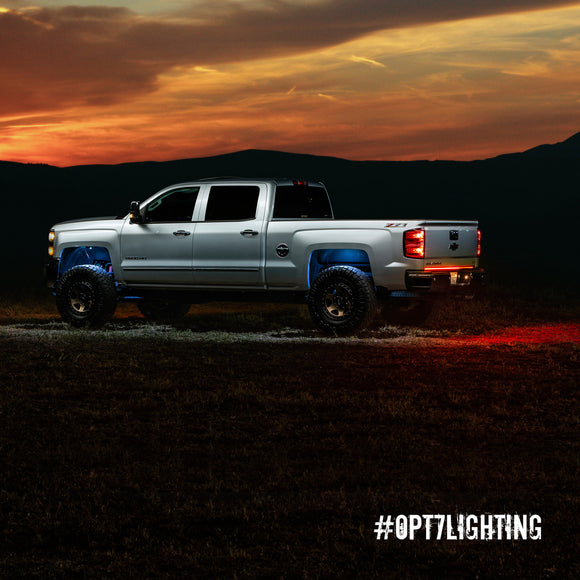 Tailgate Light Bar with Triple LED Reverse | OPT7 Redline – OPT7 ...